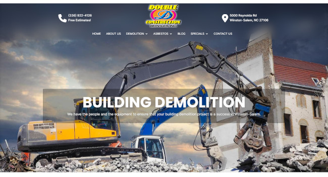 Our New Website is Live! | Double D Construction Services, Inc.